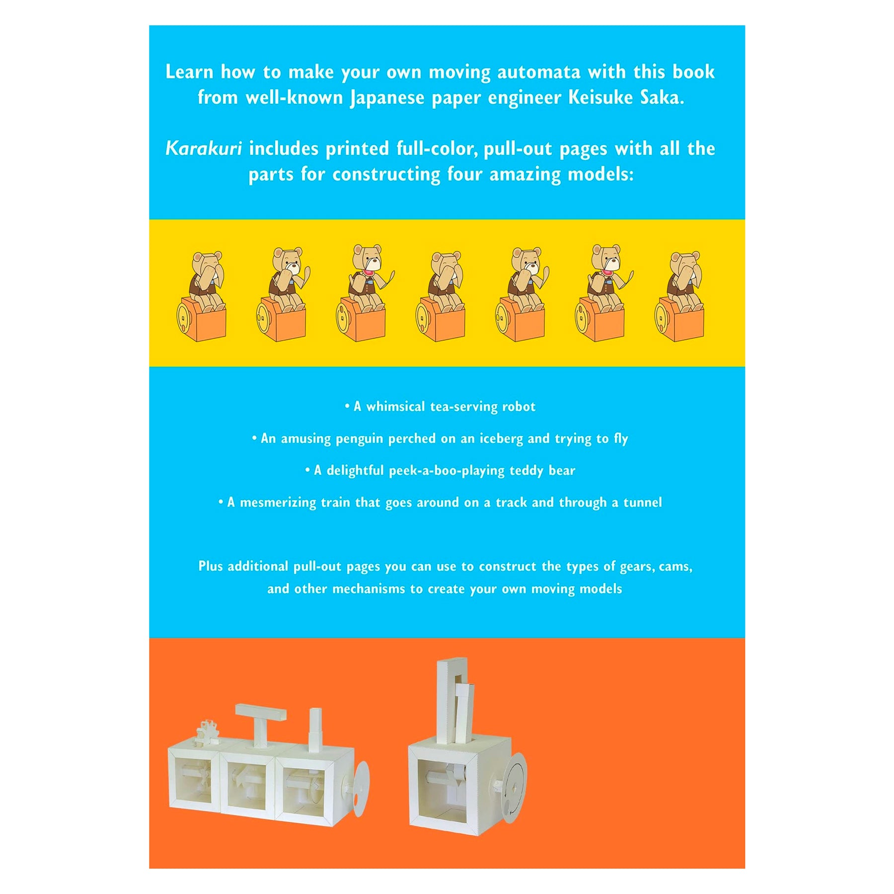 Karakuri: How To Make Mechanical Paper Models – The Paper Place